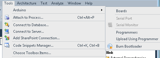Arduino Visual Studio Examples and Images