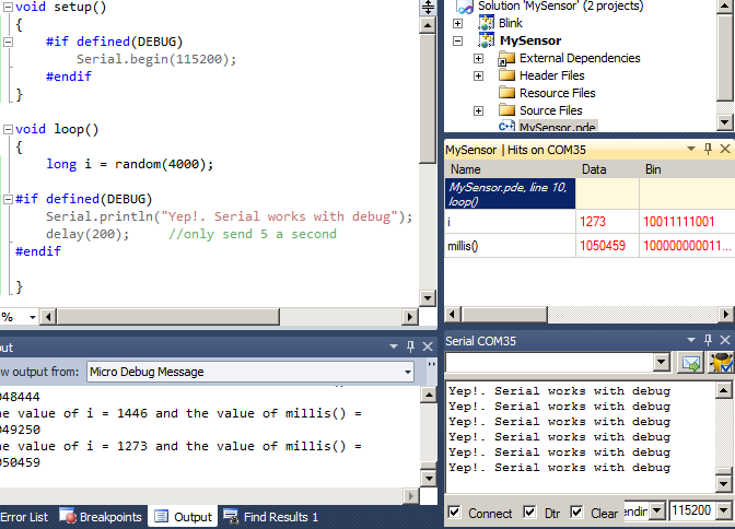Arduino Debug