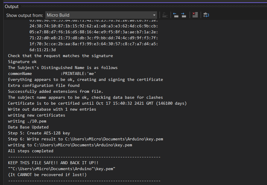 Using Teensy 4x Encryption